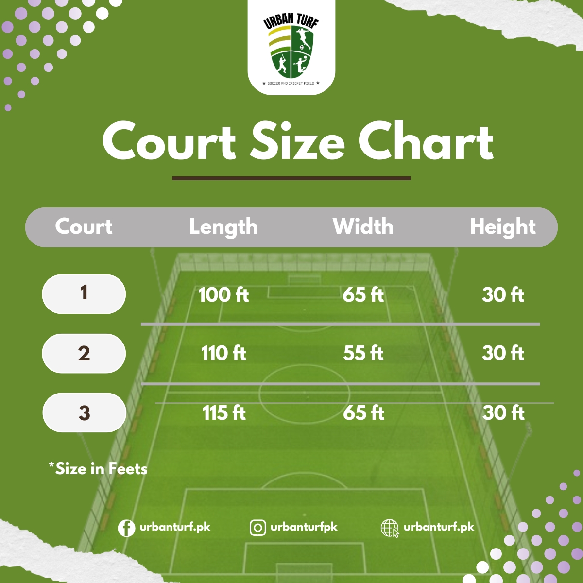 Urban Turf – Soccer And Circket Field